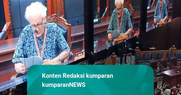 Franz Magnis di MK: Presiden Milik Semua, Bukan Hanya bagi Pemilihnya ...